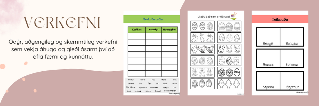 Skemmtileg verkefni – skemmtilegverkefni